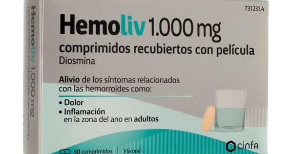 Hemoliv 1.000 mg 30 Comprimidos