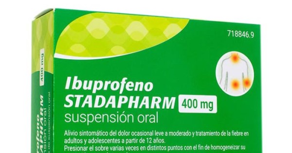 Ibuprofeno Stadapharm 400mg 20 Sobres Suspensión Oral